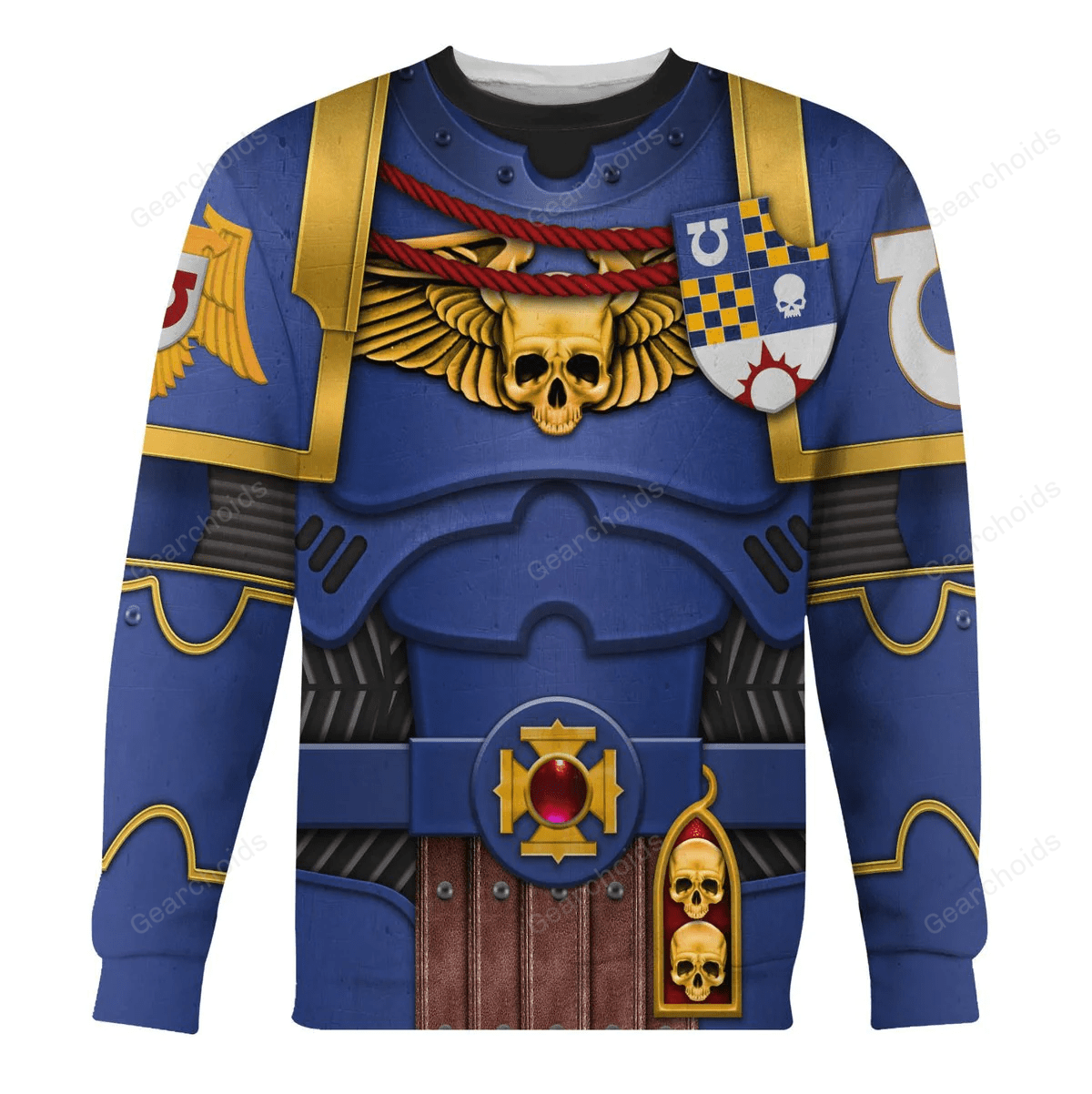 Warhammer Ultramarines Captain - Costume Cosplay Hoodie Sweatshirt Swe ...