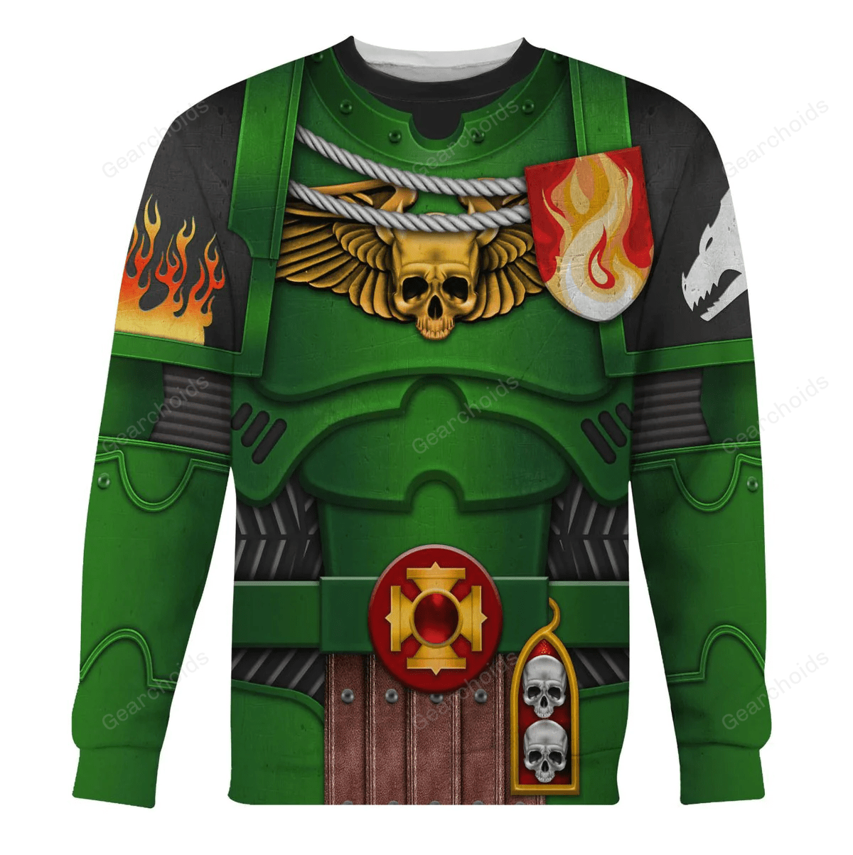 Warhammer Salamanders Captains - Costume Cosplay Hoodie Sweatshirt Swe ...