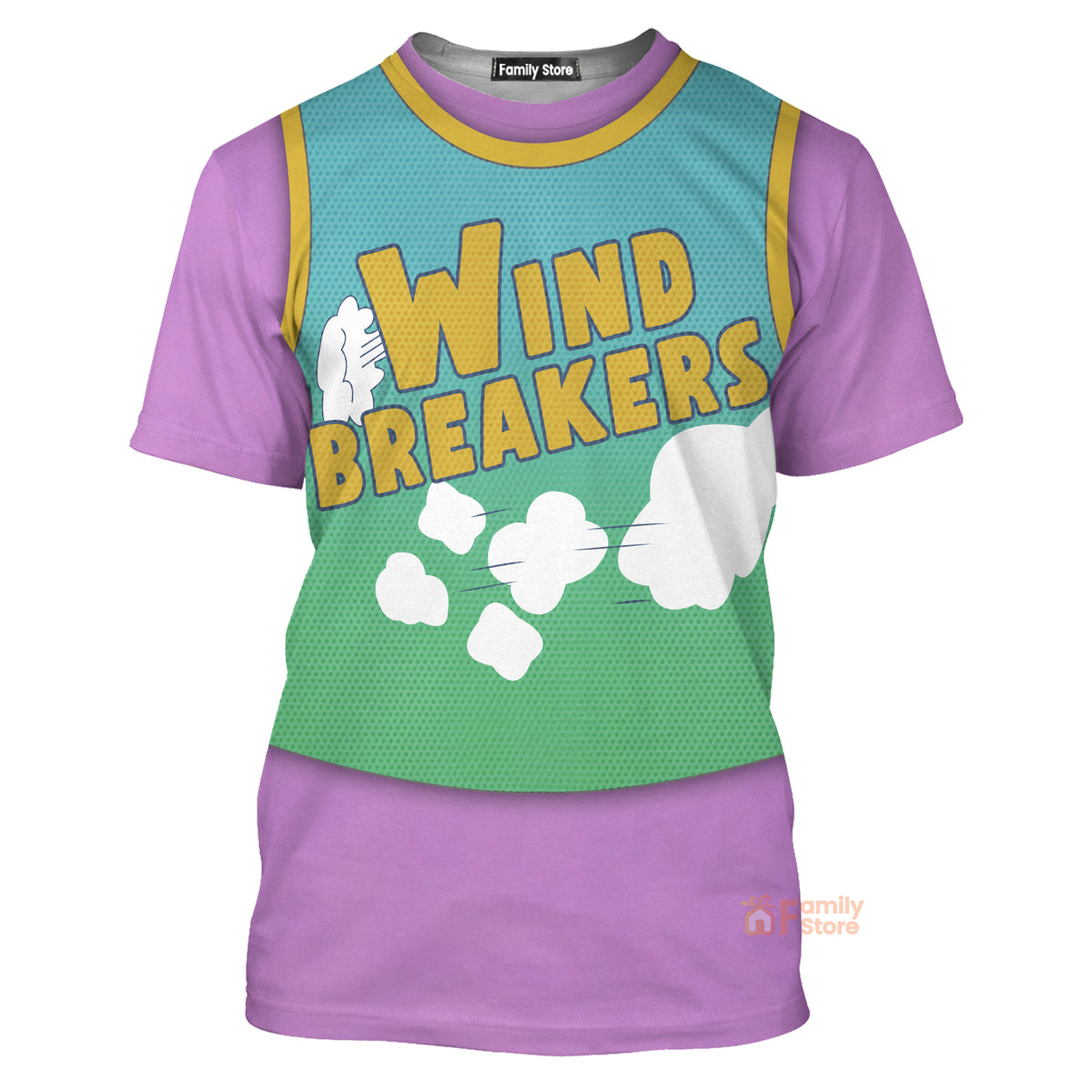 Gale Cumulus Pixar Elemental And Wind Breakers T-Shirt - Familystore