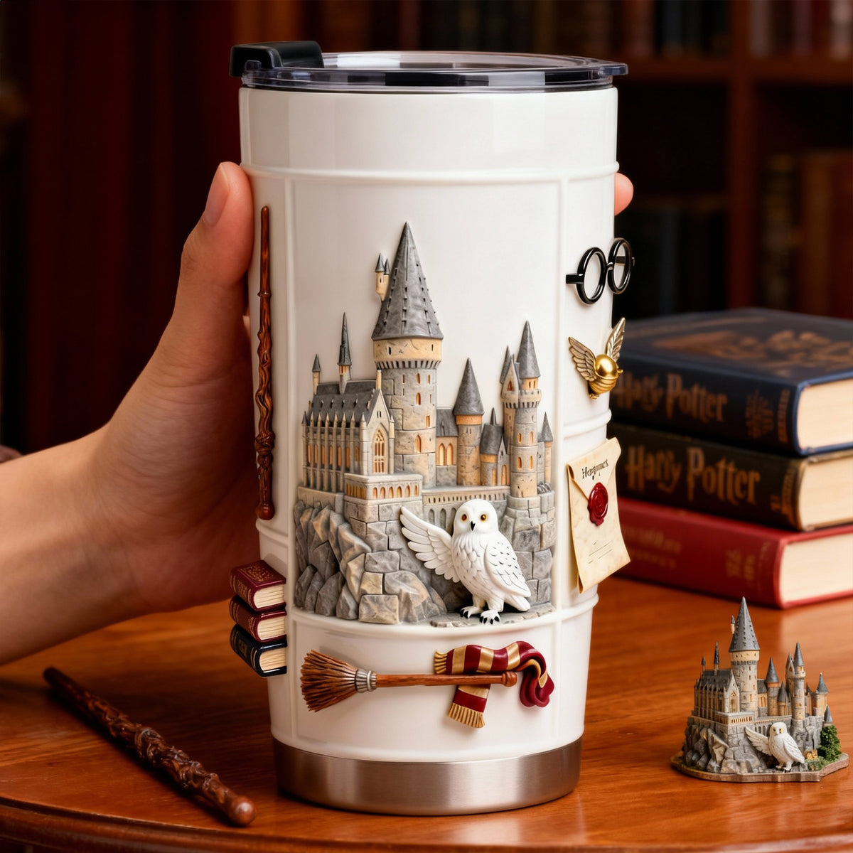 HaPo Wizard And Witch Magic Castle - Personalized Tumbler - Gift For M ...