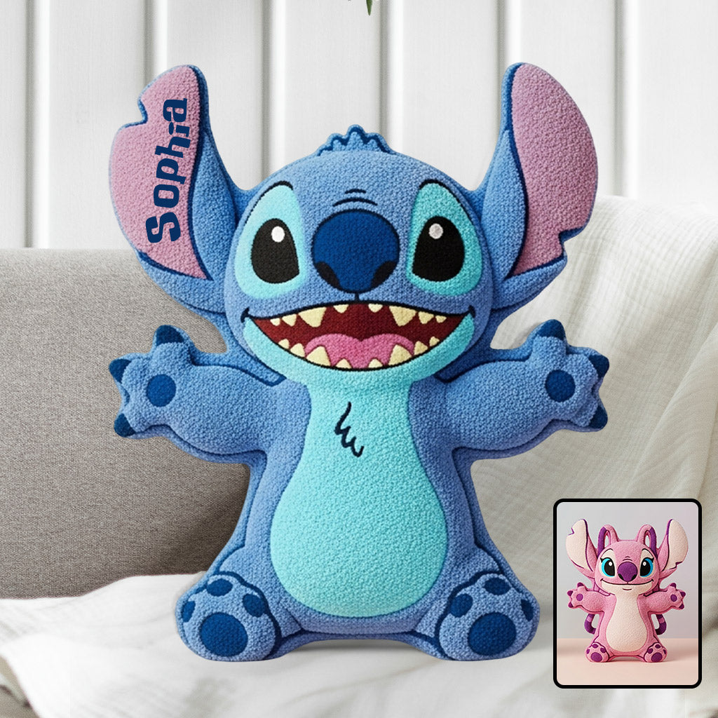 Sti Character - Personalized Custom Shape Pillow - Christmas Gift For ...